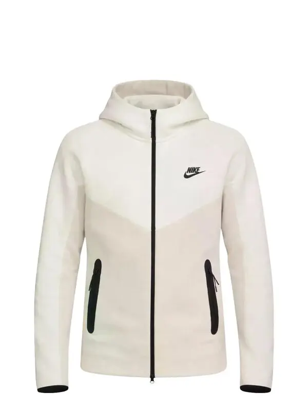 Nike Full-zip Tech-fleece Hoodie - Neutrals