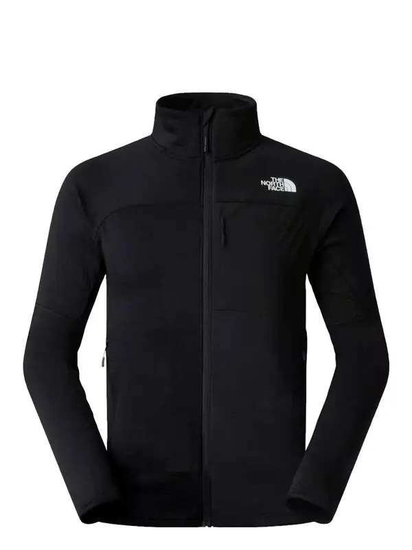 The North Face Polartec Powergrid Stormgap Zip Jacket - Black
