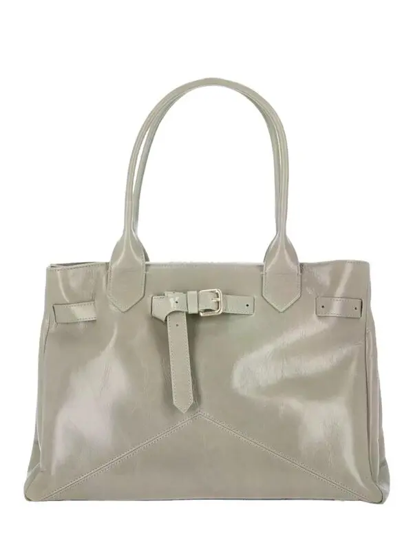 BALLANTYNE Buckled Tote Bag - Green