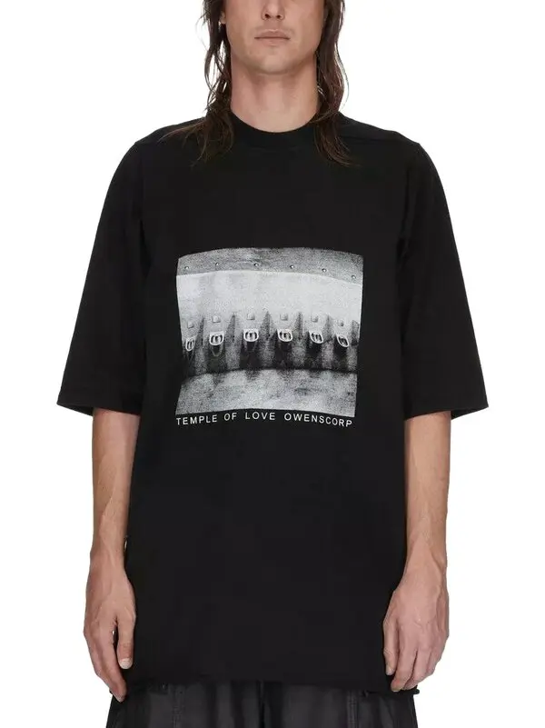 Rick Owens Jumbo Ss T-shirt - Brown