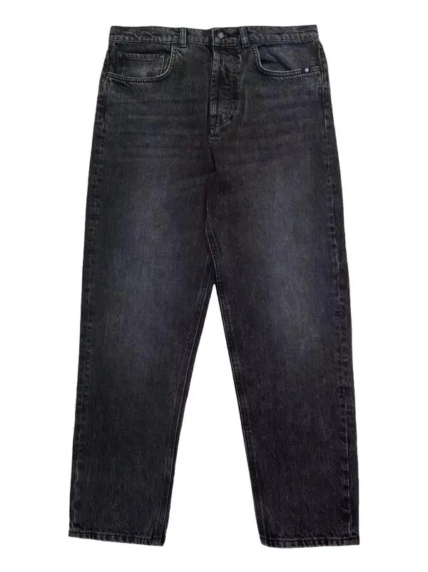 AMISH Belt-loops Trousers - Black