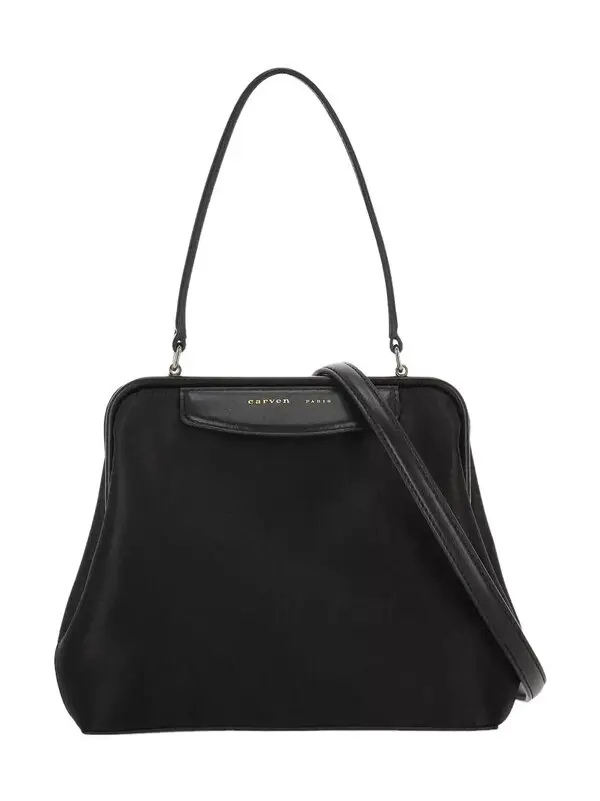 Carven Logo Tote - Black