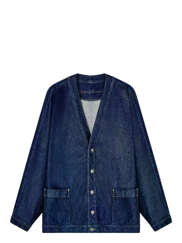 Giorgio Armani Front-pocket Denim Jacket - Blue