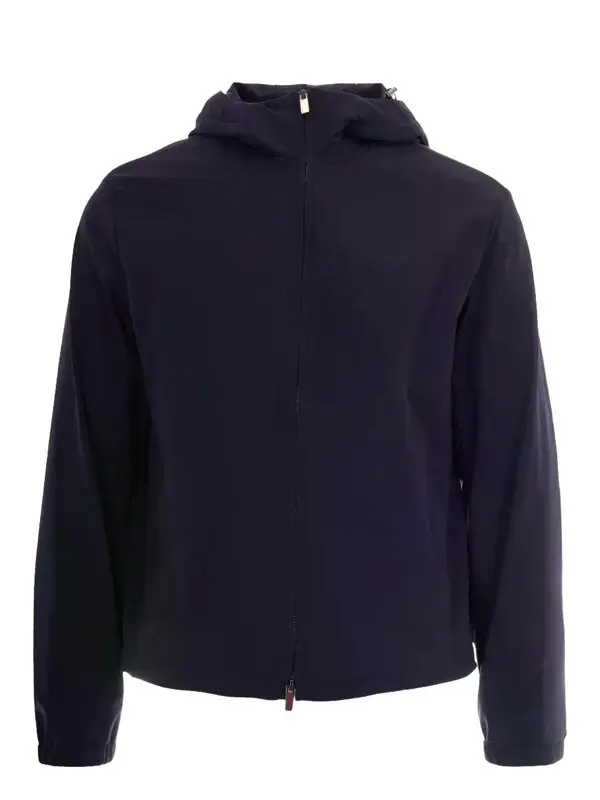 Paul & Shark Zip-up Hooded Jacket - Blue