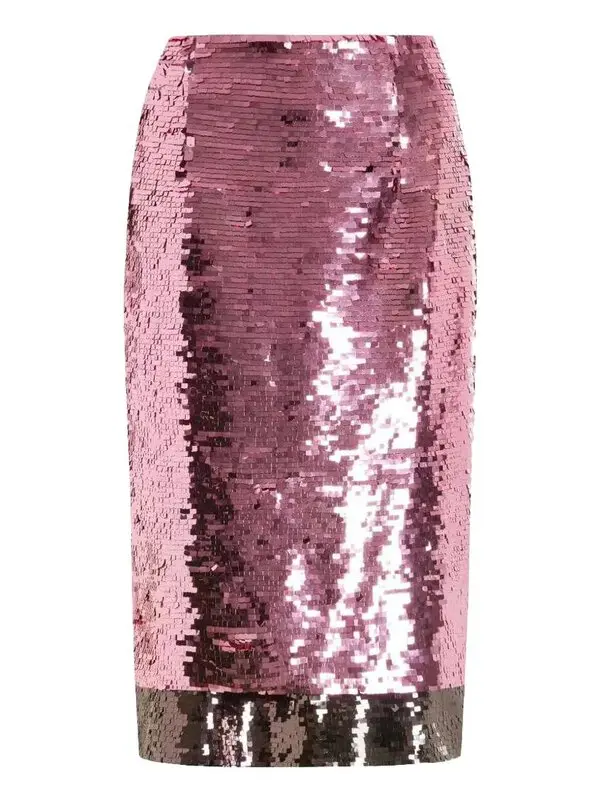 16Arlington Nyla Sequin Embellished Skirt - Pink