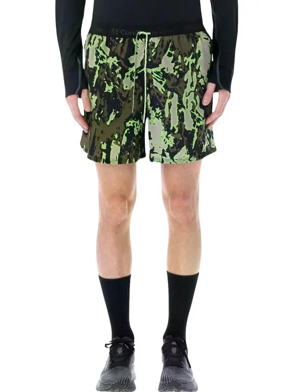 Nike Camouflage Drawstring Shorts - Green