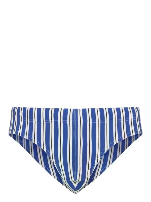 TOM FORD Striped Swim Briefs - Blue