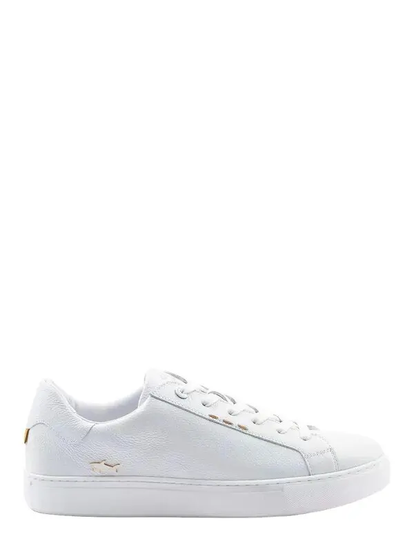 Paul & Shark Shark Icon Sneakers - White