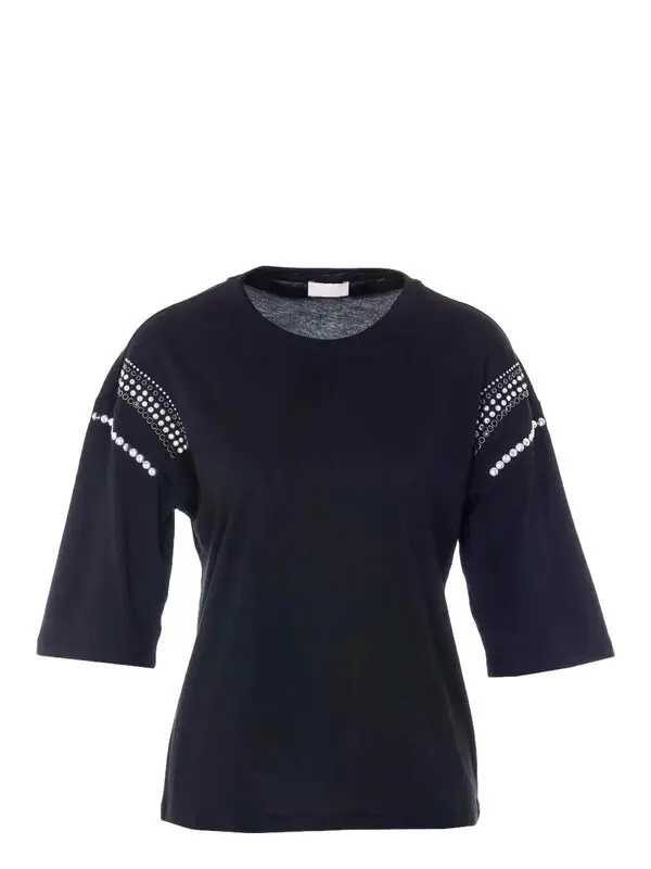 Liu Jo Application Details T-shirt - Black