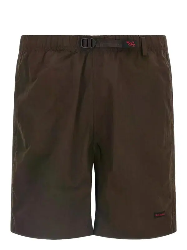 Gramicci Integrated-belt Bermuda Shorts - Brown
