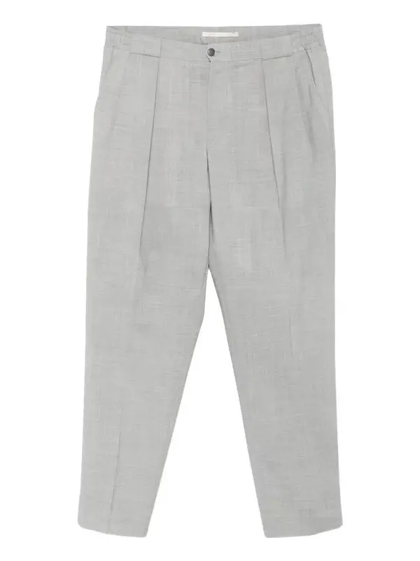 BRIGLIA 1949 Pleated Trousers - Grey