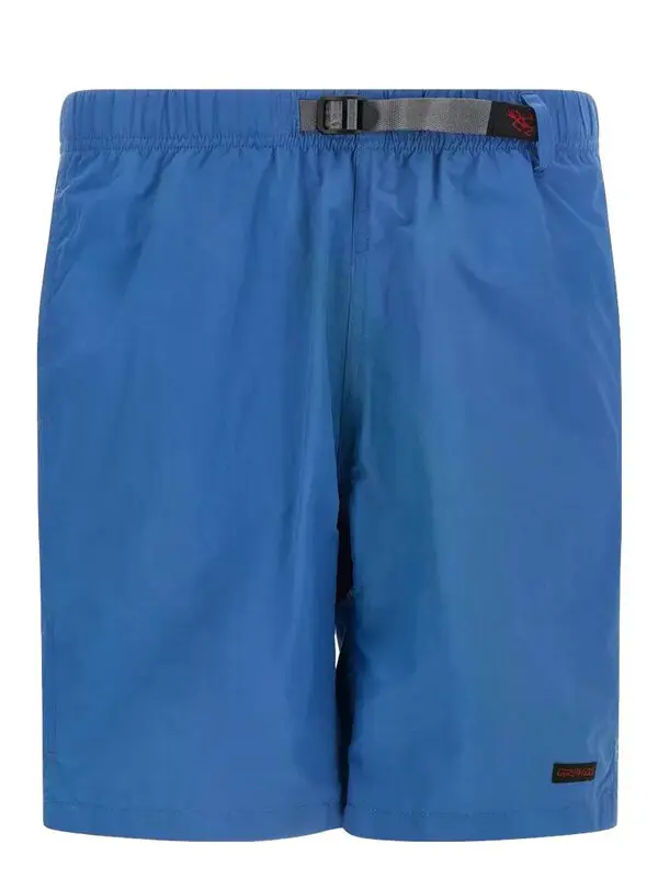 Gramicci Integrated-belt Bermuda Shorts - Blue