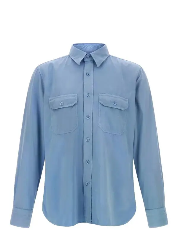 TOM FORD Button-up Shirt - Blue