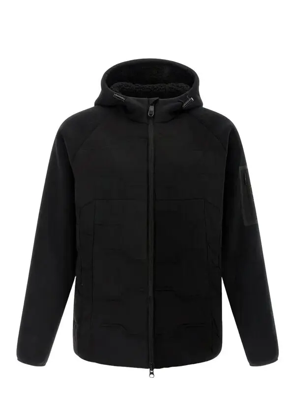 BOSS Quilted Hybrid Jacket - Black