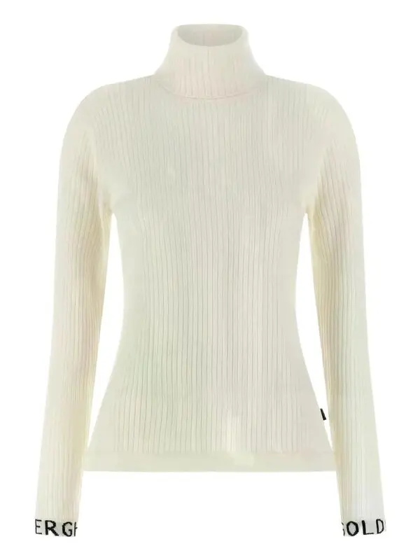 Goldbergh Mira Ribbed Turtleneck Sweater - White