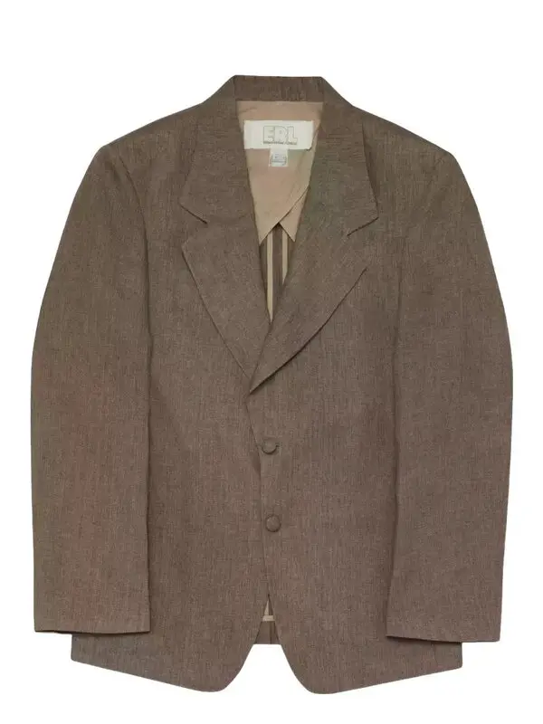 ERL Button Tailored Jacket - Brown