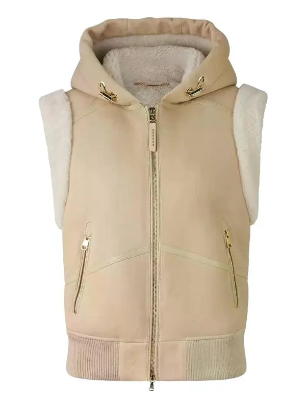 Bogner Hooded Waistcoat - Neutrals