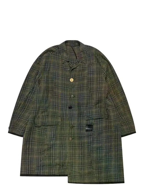 UNDERCOVERISM Checked Pocket Coat - Green