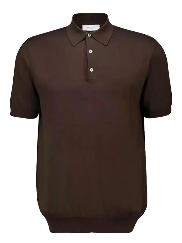 Boglioli Regular-fit Polo - Brown