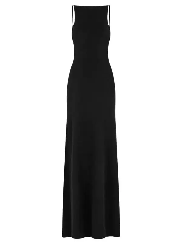 TOM FORD Spaghetti-strap Maxi Dress - Black