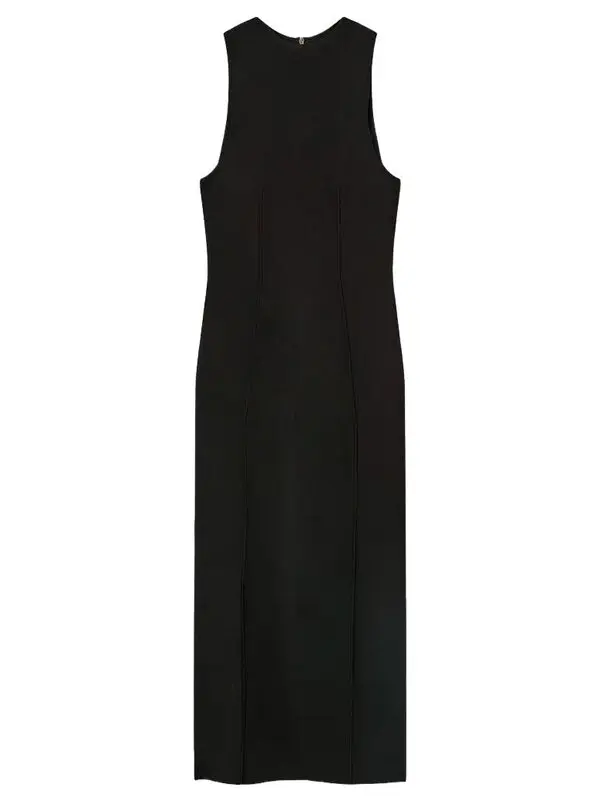 JOSEPH Mille Compact Milano Sleeveless Dress - Black