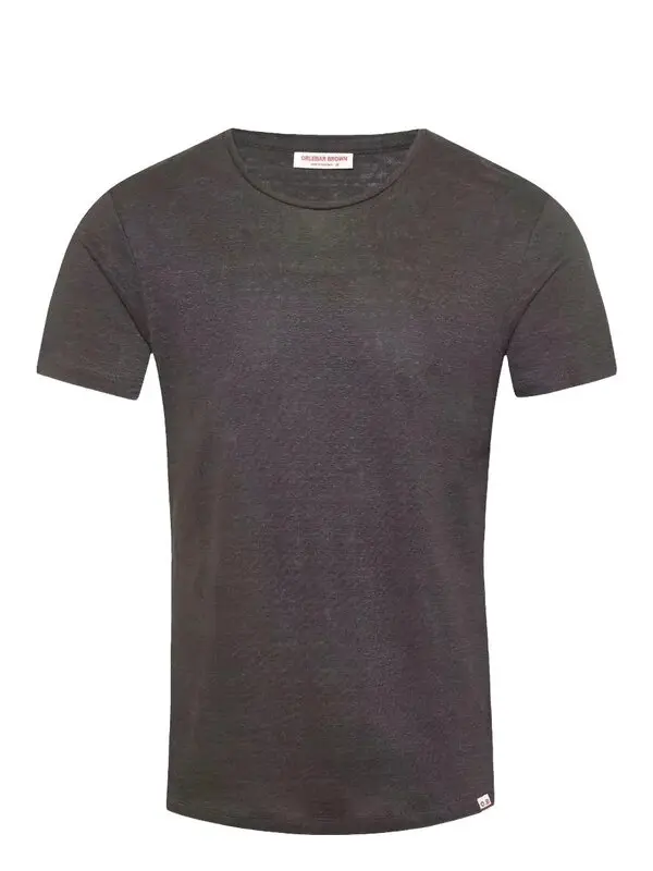Orlebar Brown Linen T-shirt - Grey