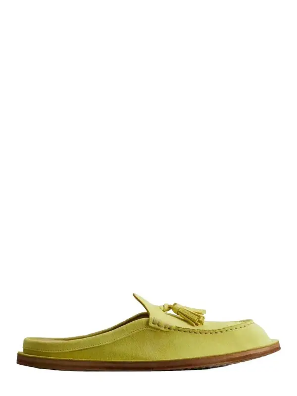 TOD'S Tassel-detail Mules - Green