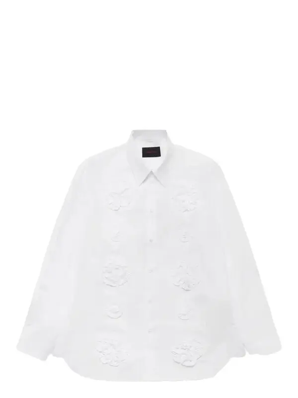 Simone Rocha Long Sleeve Shirt - White