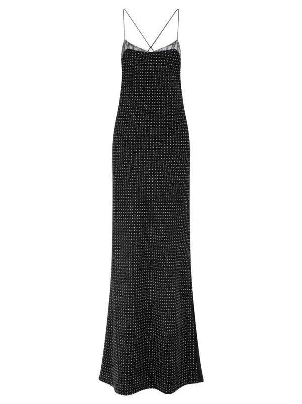TOM FORD Polka-dot Lace Dress - Black
