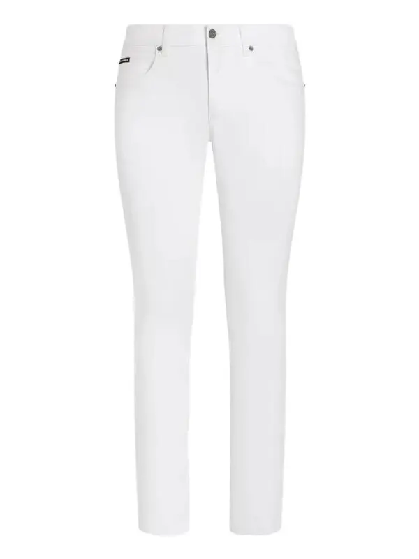 Dolce & Gabbana Stretch Jeans - White