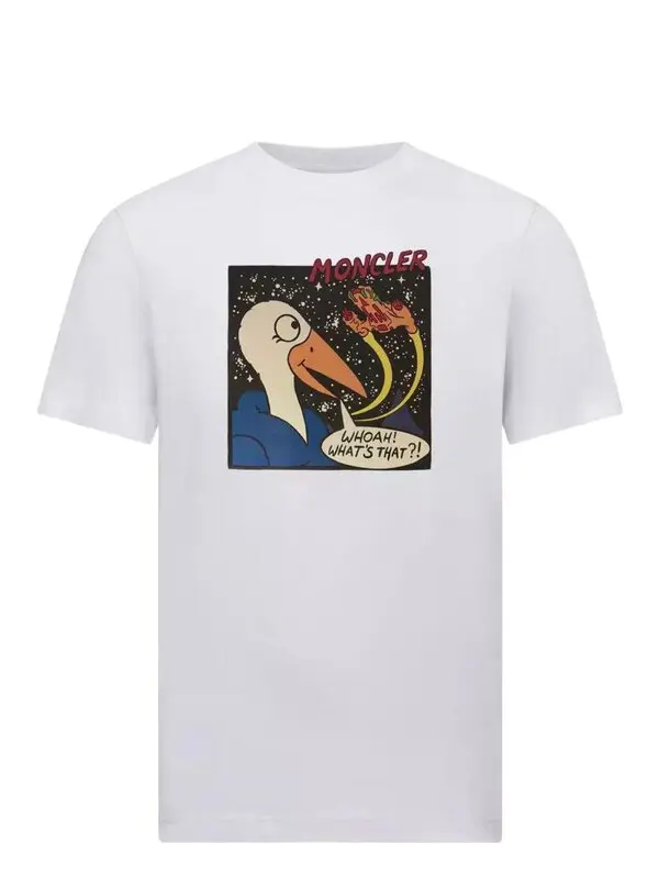 Moncler Space Monduck T-shirt - White