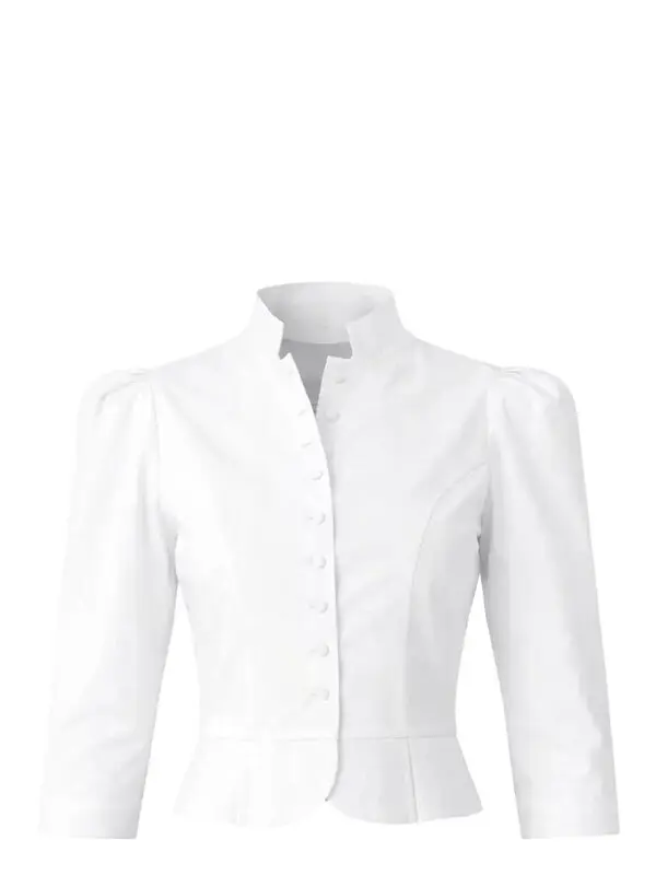 DESTREE Amoako Buttoned Jacket - White
