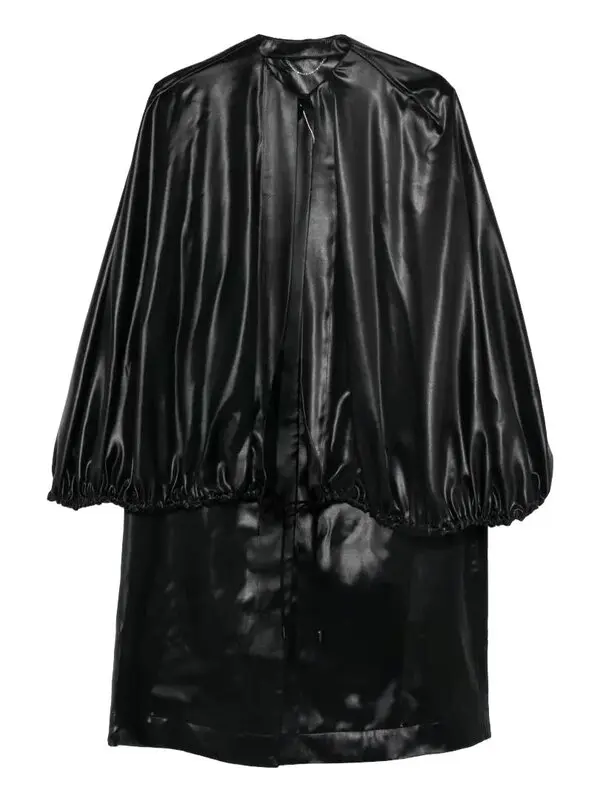 TOTEME Detachable Cape Coat - Black