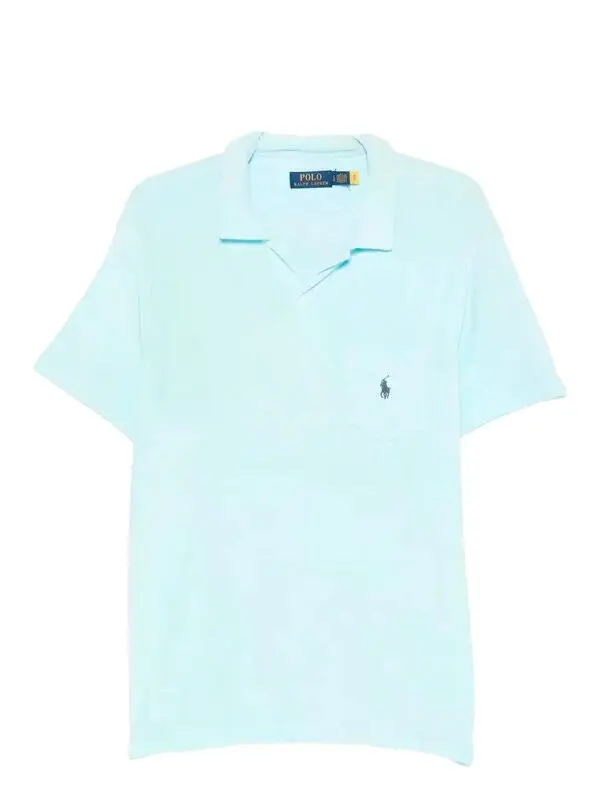 Polo Ralph Lauren Pocket Logo Polo Shirt - Blue