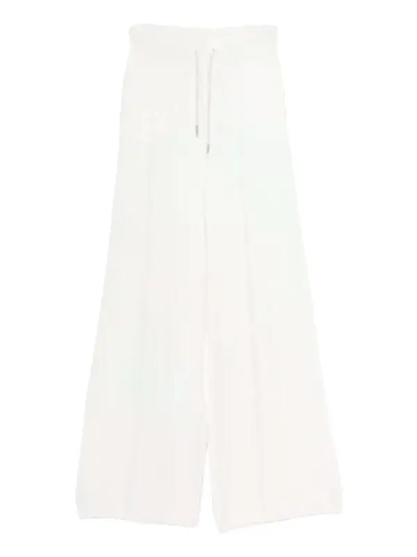 PANICALE Drawstring-waistband Trousers - White