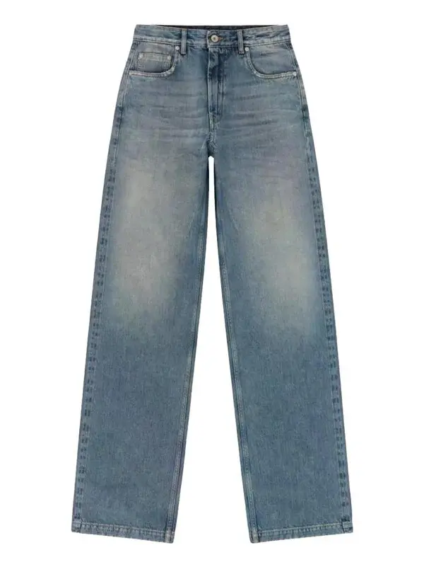 Rick Owens Geth Wide-leg Jeans - Blue