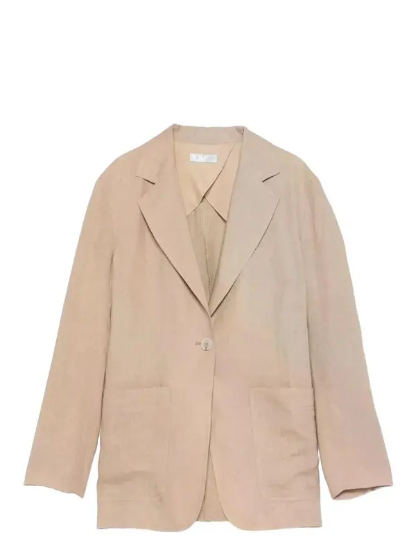 PANICALE Single-breasted Blazer - Neutrals