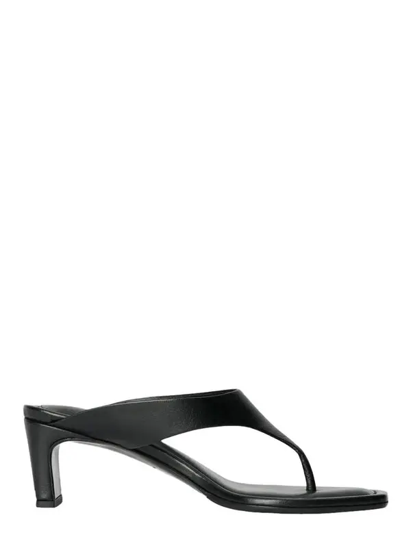 Our Legacy Karasu Leather Sandals - Black