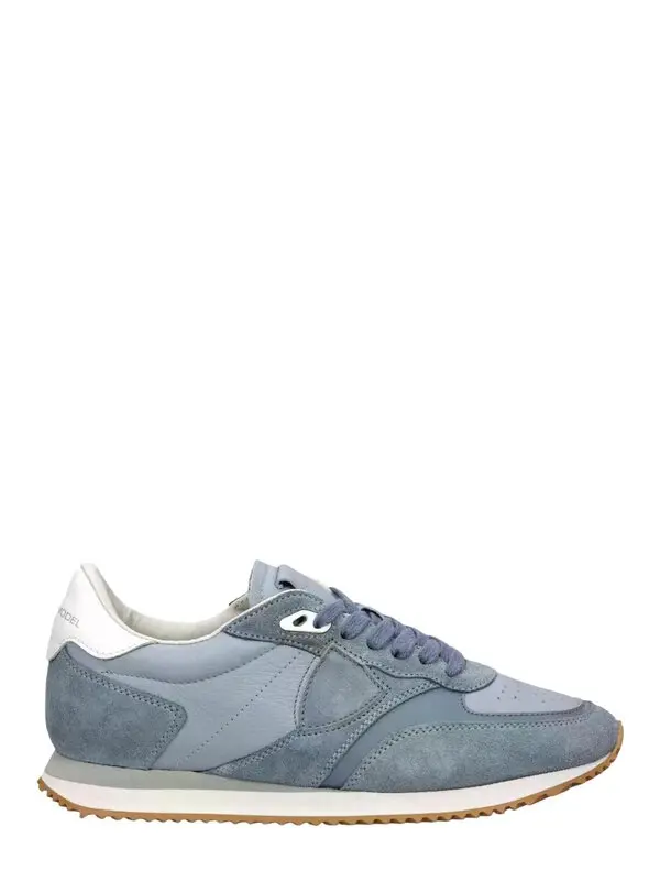 Philippe Model Low Leather Trainers - Blue