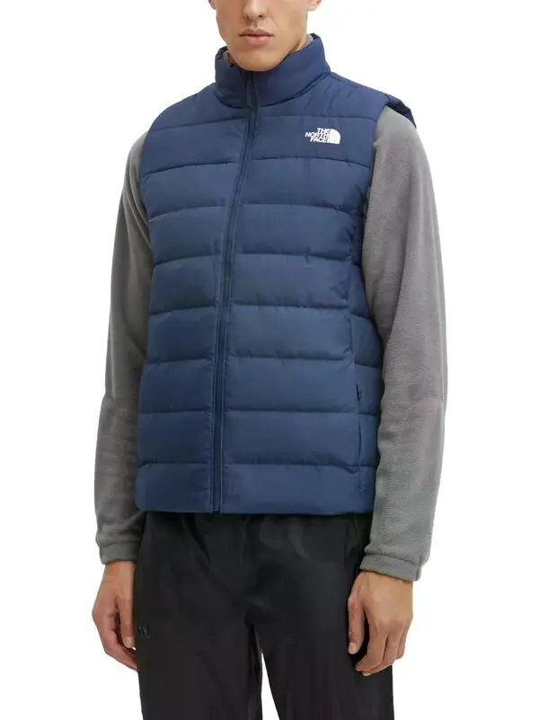 The North Face Padded Zip-up Gilet - Blue