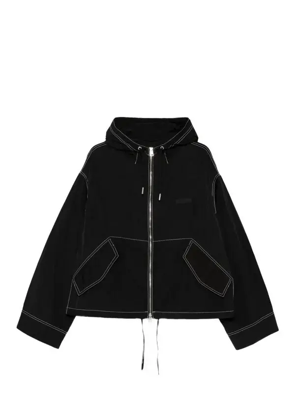 Ami Hooded Jacket - Black