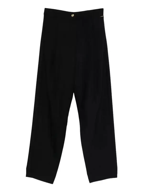 Just Cavalli Button-fastening Trousers - Black