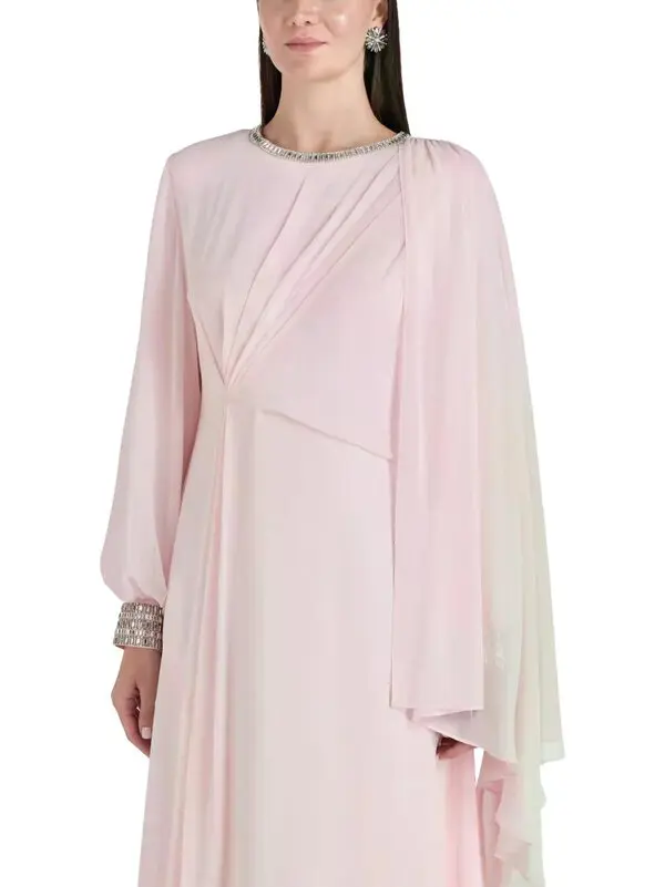 COPURS Tanya Embellished Maxi Dress - Pink