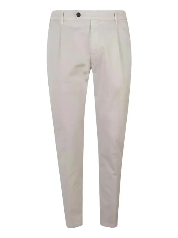 Eleventy Pleated Trousers - Neutrals