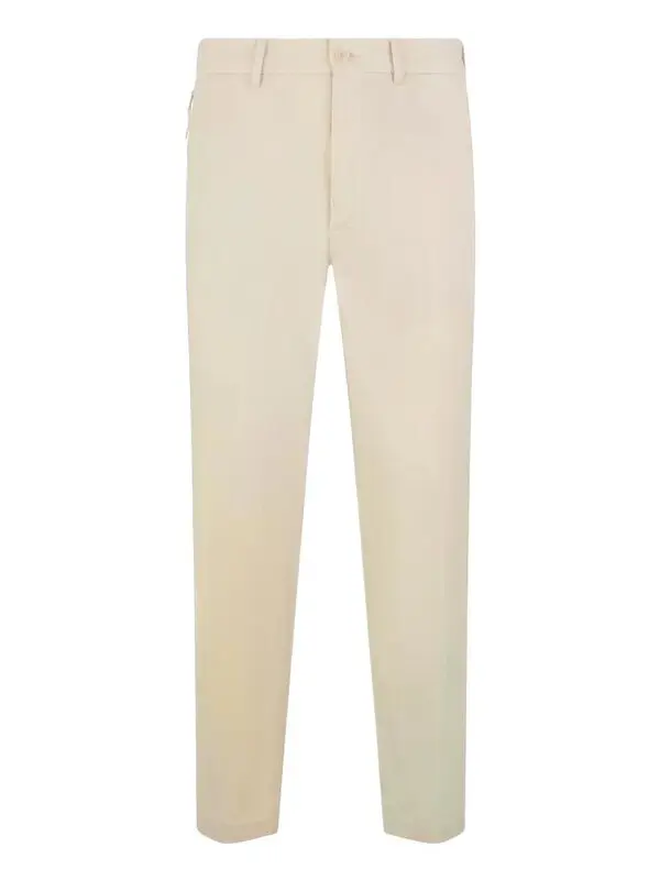 BOSS Button-fastening Trousers - Neutrals