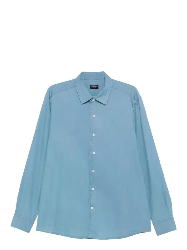 Zegna Buttoned Shirt - Blue