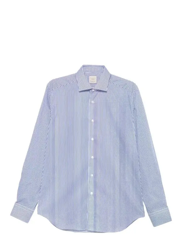 XACUS Bottom Fastening Shirt - Blue