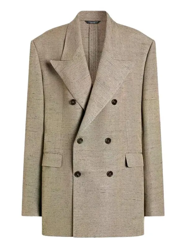 Dolce & Gabbana Double-breasted Jacket - Neutrals