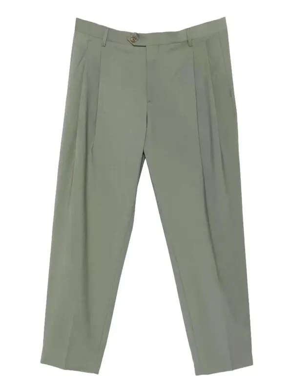 BRIGLIA 1949 Pleated Trousers - Green
