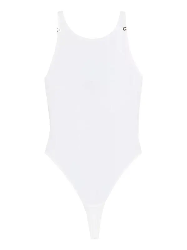 Elisabetta Franchi Appliqué Bodysuit - White